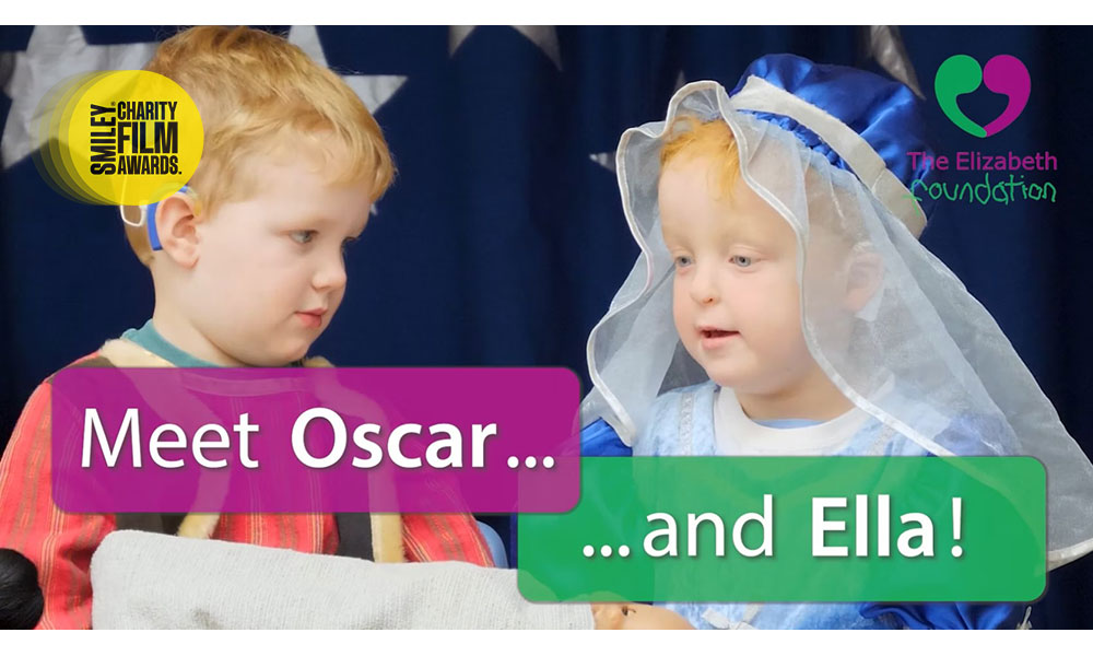 Oscar and Ella win gold at the Smiley Charity Film Awards - The Elizabeth Foundation for ...